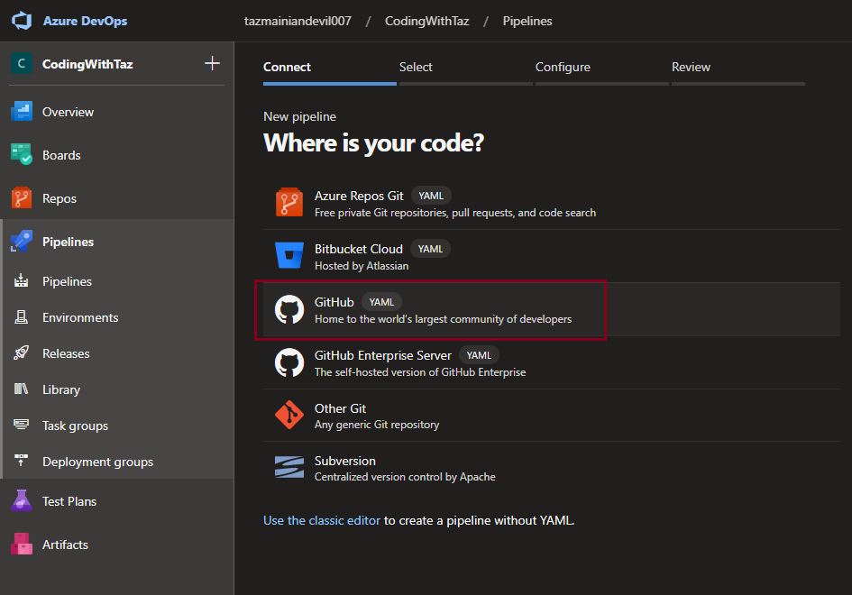 IaC ARM Templates with Azure Pipelines | Coding With Taz