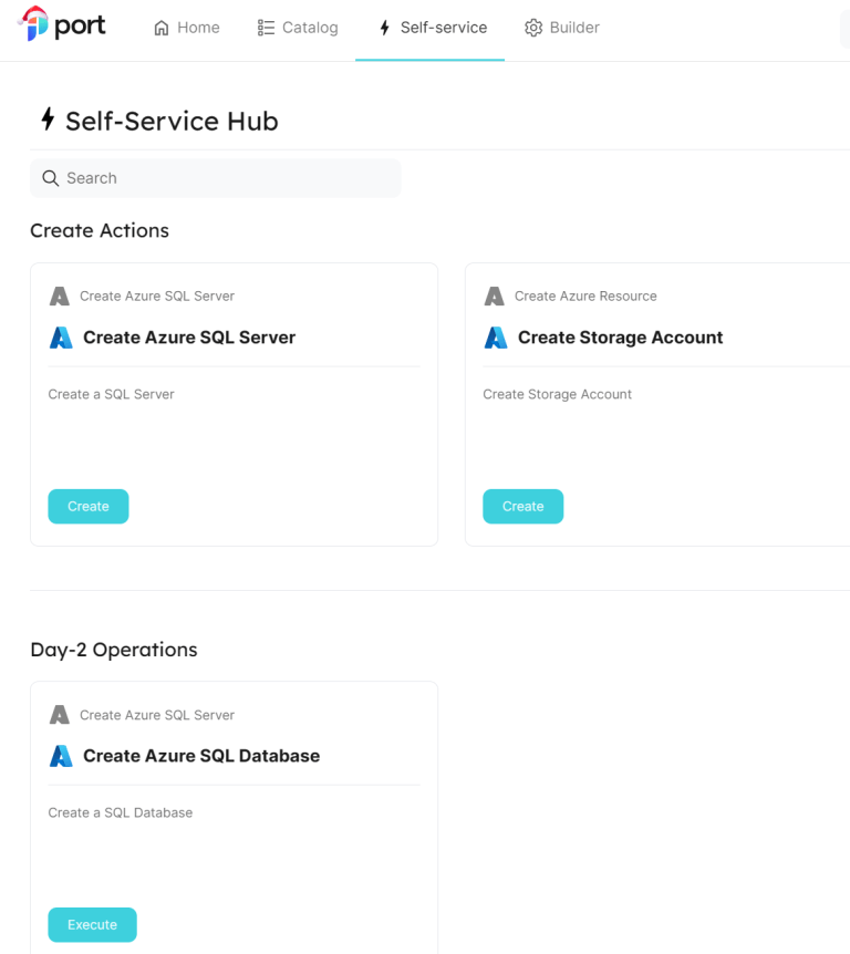 Building a Self-Service Portal with Port, Azure and Bicep | Coding With Taz